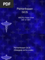 Tabel Skor Pemeriksaan GCS | PDF