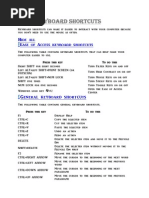 Notepad++ Cheat Sheet PDF | PDF