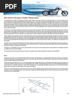 Mini Chopper Plans | PDF | Pipe (Fluid Conveyance) | Wheeled Vehicles
