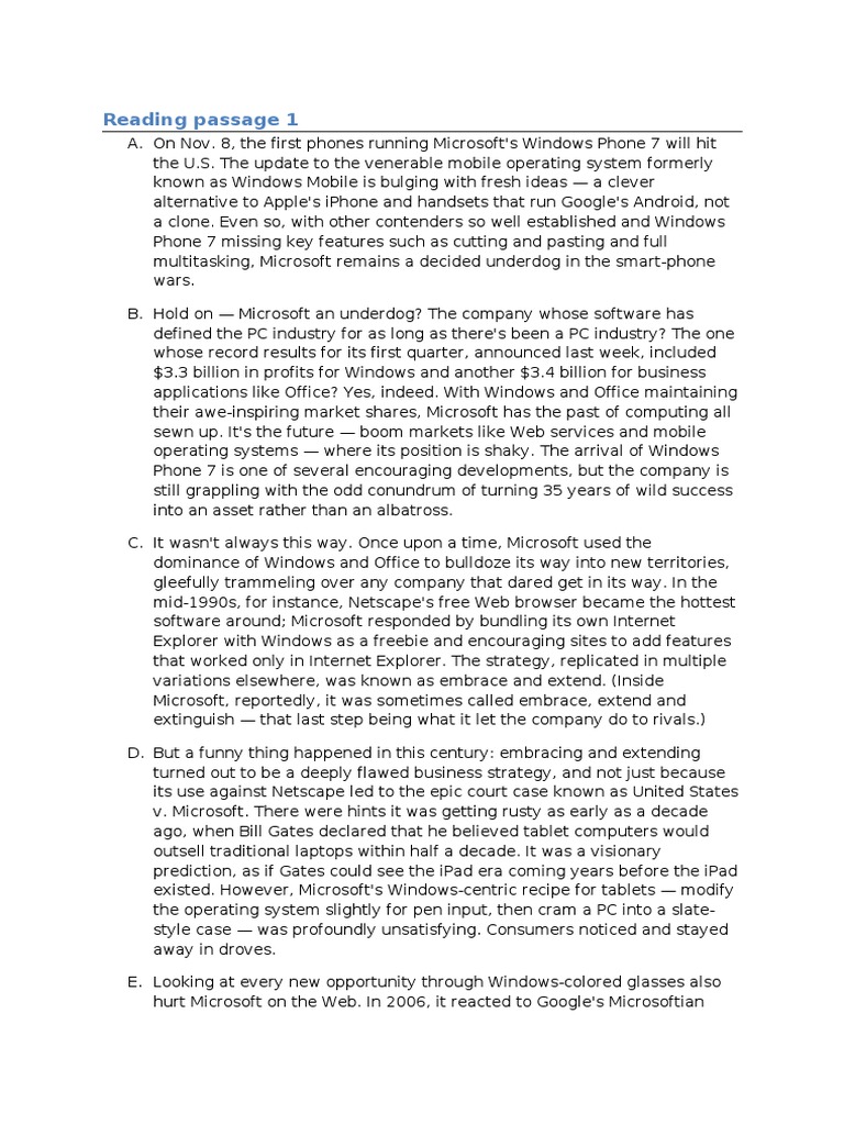 Acr 1 | PDF | Microsoft | Microsoft Windows