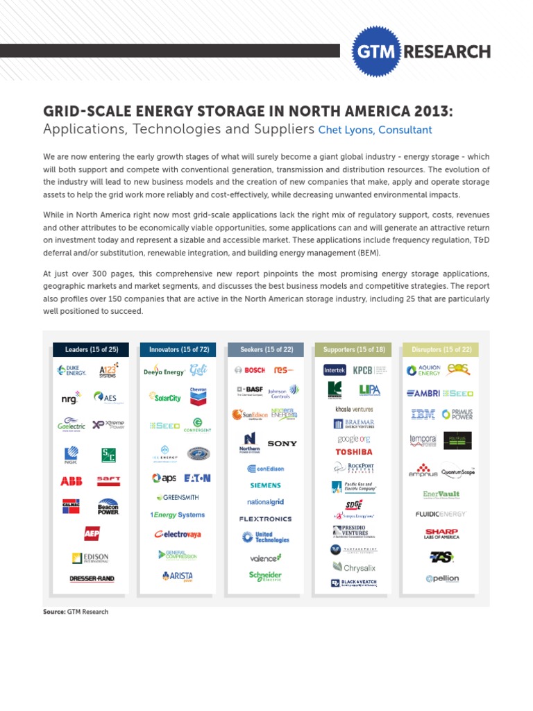 Grid Scale 2013 Brochure | PDF | Federal Energy Regulatory Commission ...