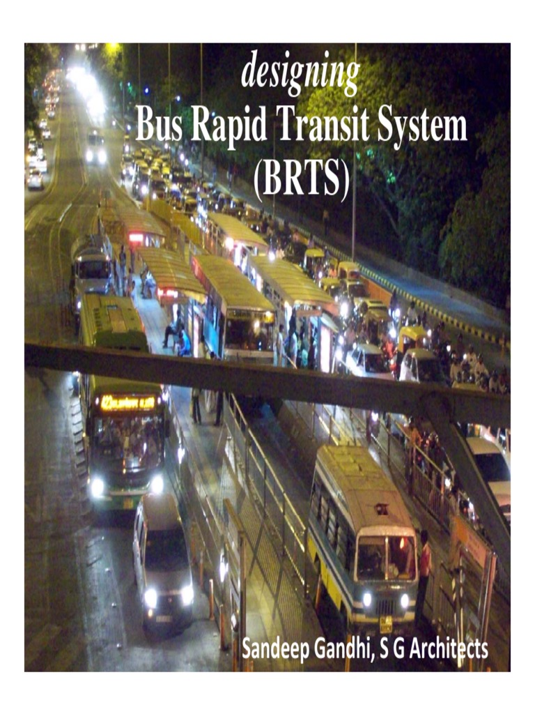 Bus Rapid Transit System Design Guide | PDF | Cycling Infrastructure ...