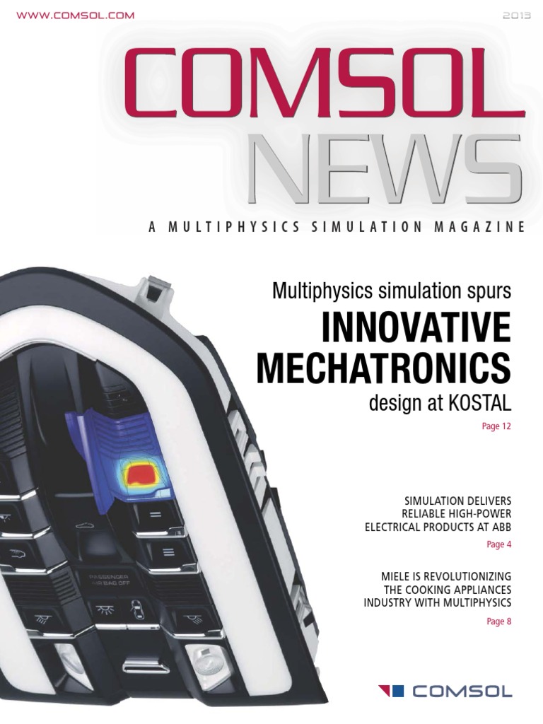 Comsol News | PDF | Insulator (Electricity) | Kitchen Stove