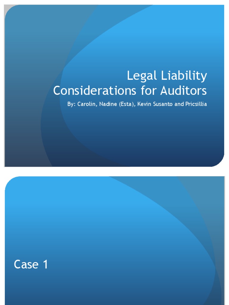Case Audit | PDF | Law