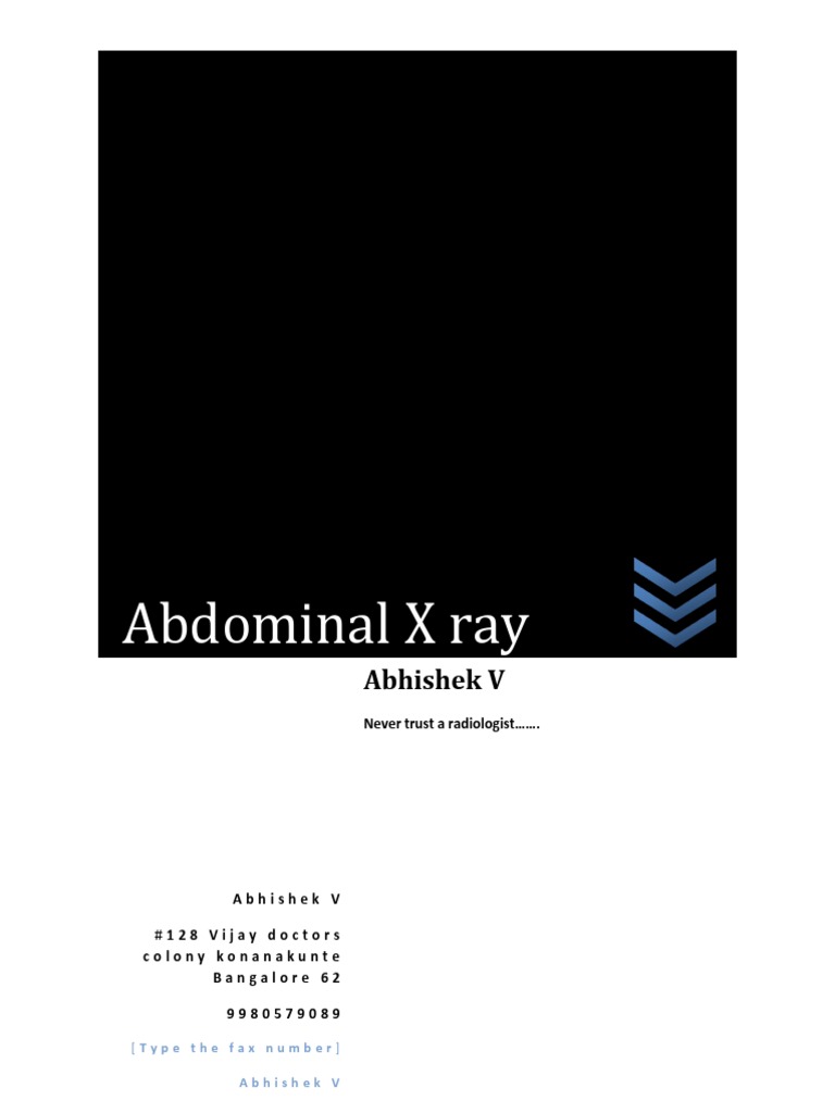 Abdominal X Ray | PDF | Large Intestine | Kidney
