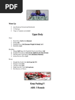 IRON Series Calendar | PDF | Wellness