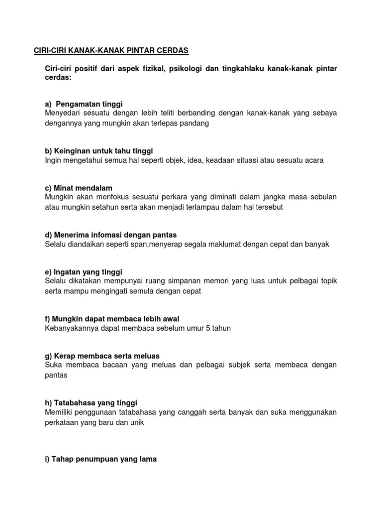 Intervensi Pintar Cerdas | PDF