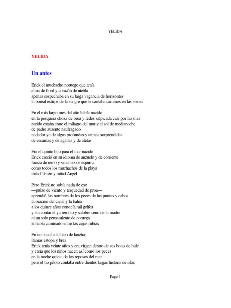 Yelida-Tomas Hernandez Franco | Descargar gratis PDF | Naturaleza