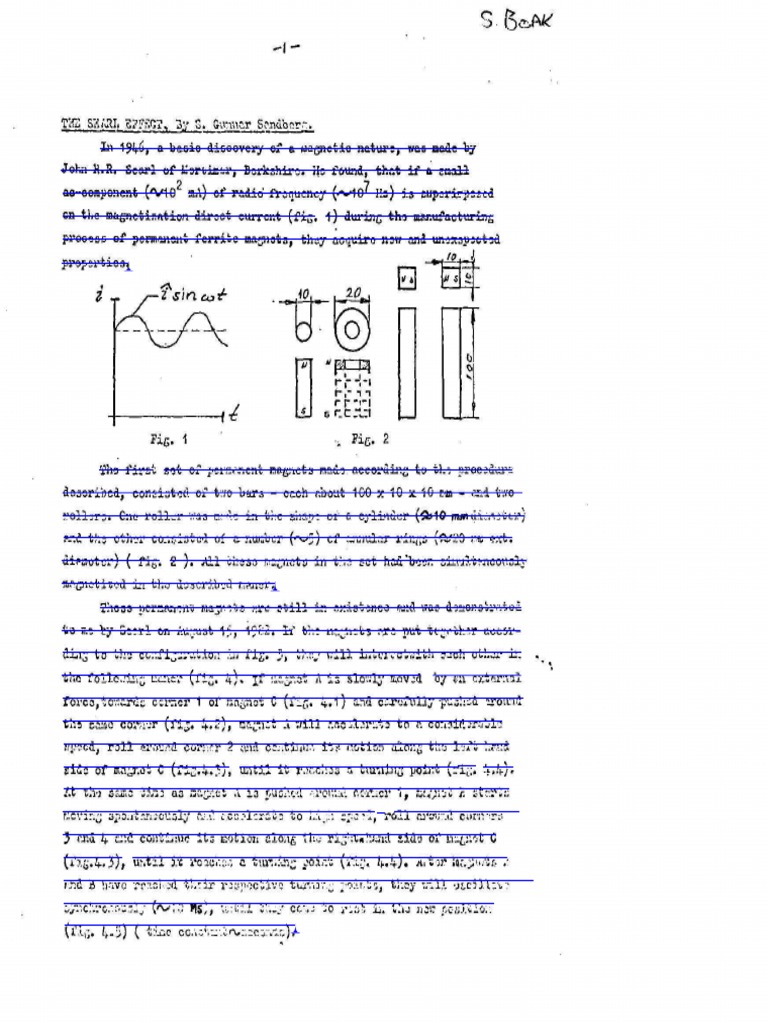 Searl Effect Generator Leaked | PDF | Inductor | Electric Generator