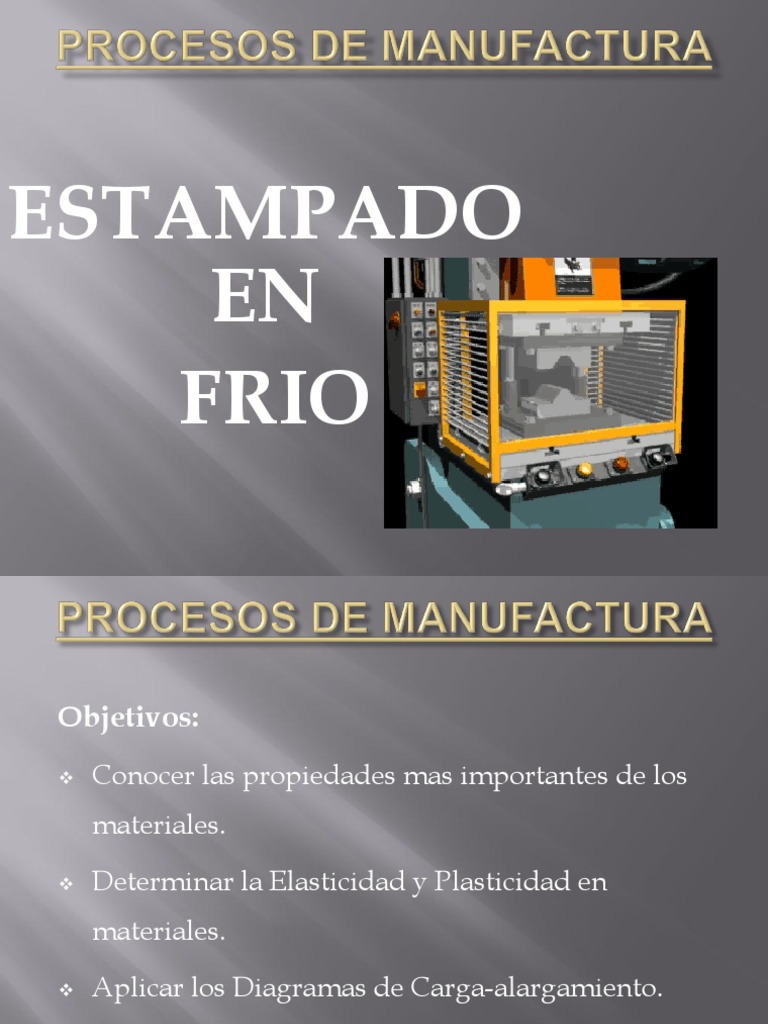 Procesos de Manufactura | PDF | Rieles | Plasticidad (Física)