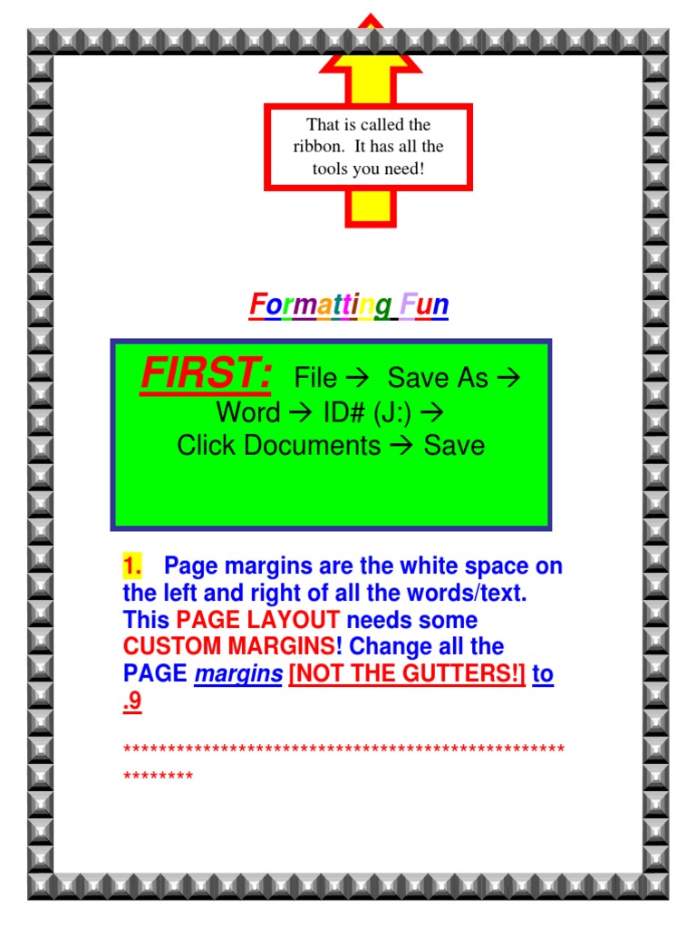 Formatting A Word Document | PDF | Graphic Design | Latin Alphabet