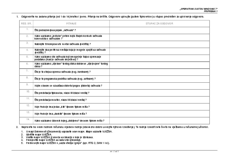 Windows Pri Prema 1 | PDF