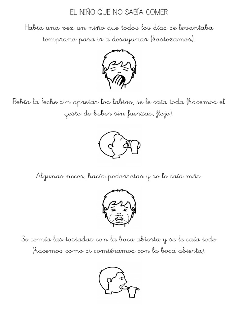 El Niño Que No Sabía Comer | PDF | Estudios de idiomas extranjeros