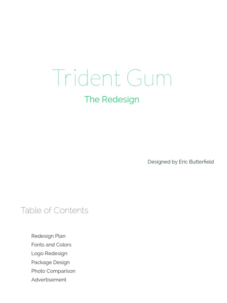 Trident Style Guide | PDF | Target Audience | Brand