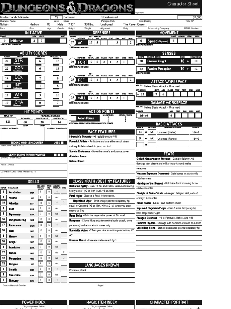 STR STR STR STR Con Con Con Con Dex Dex Dex Dex Int Int Int Int Wis Wis ...