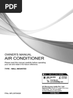 User'S Manual: Split Floor-Standing Air Conditioner | PDF | Air ...