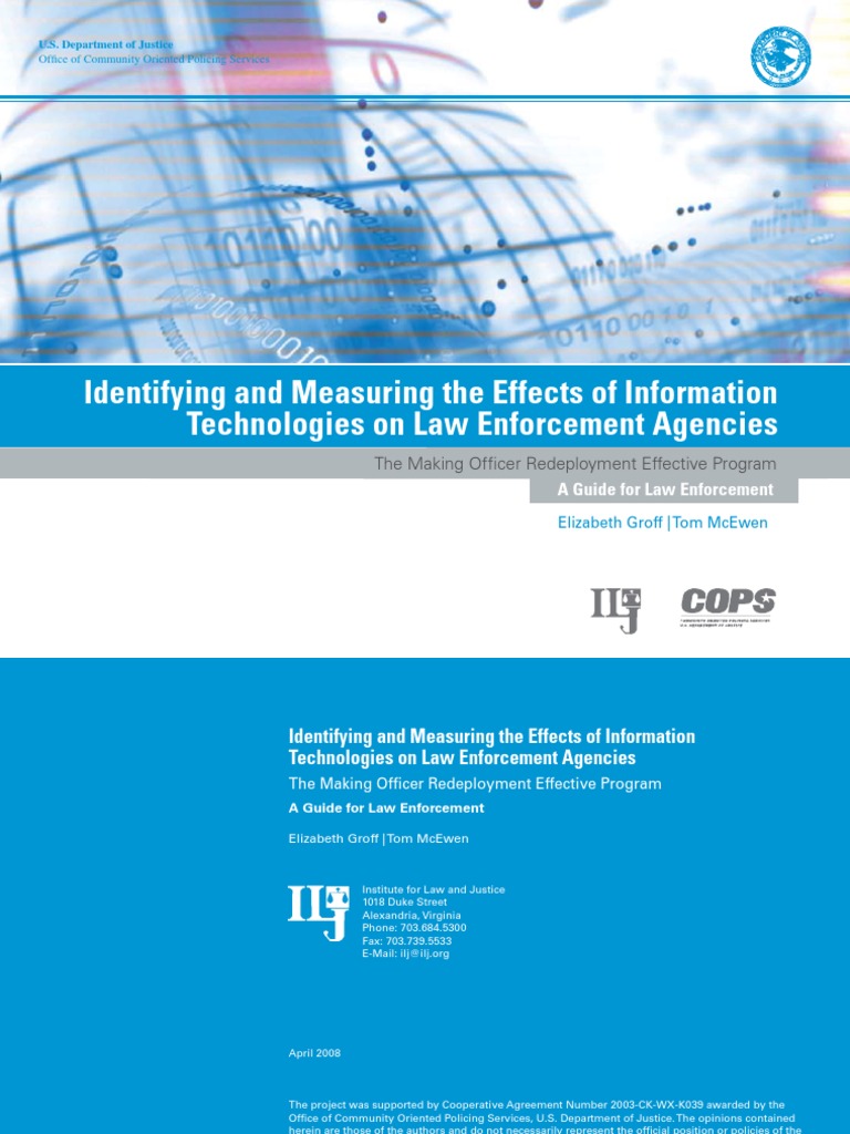 Identifying and Measuring The Effects of Information Technologies On ...