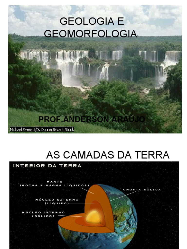 Geologia e Geomorfologia | PDF | Rochas (Geologia) | Vulcão