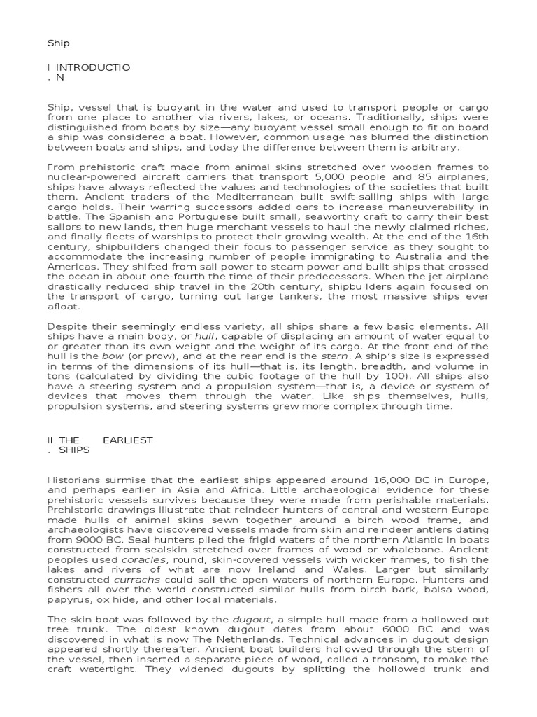 Ship Nomenclature | PDF | Galley | Steamboat
