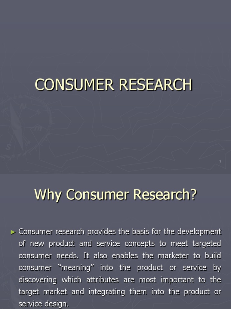 Consumer Research | PDF | Qualitative Research | Survey Methodology