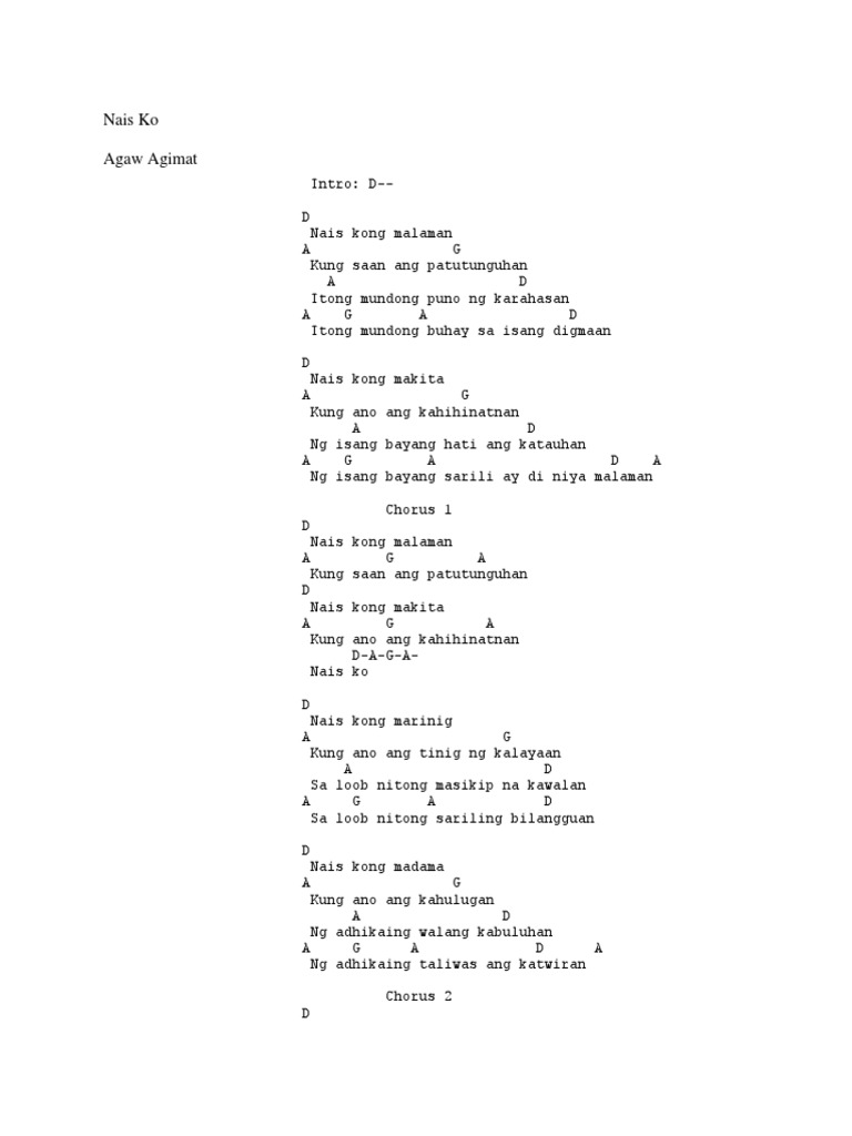 Nais Ko | PDF