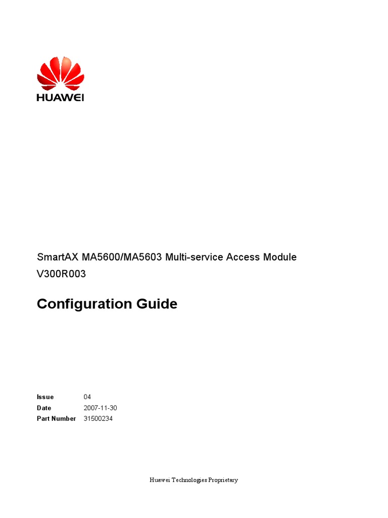 Manual Dslam Huawei | PDF | Radius | Internet Protocols