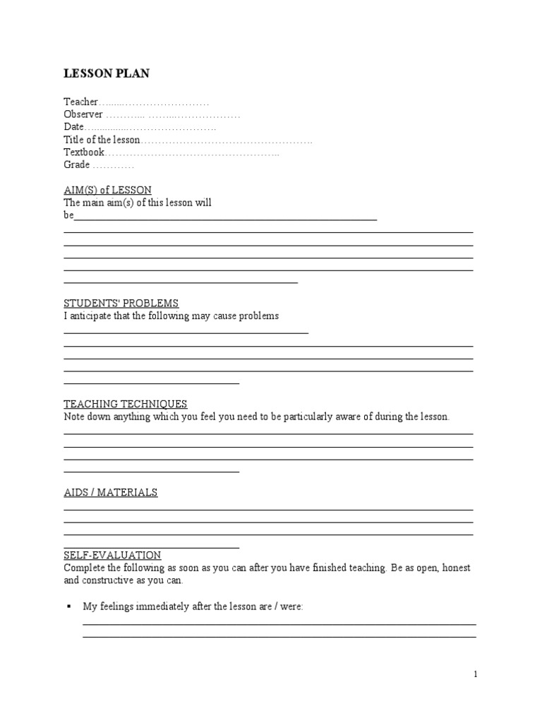 Lesson Plan Natural Disaster | PDF