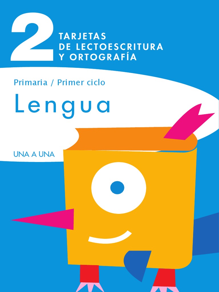Tarjetas Lectoescritura 2 Primaria | PDF | Estudios de idiomas extranjeros