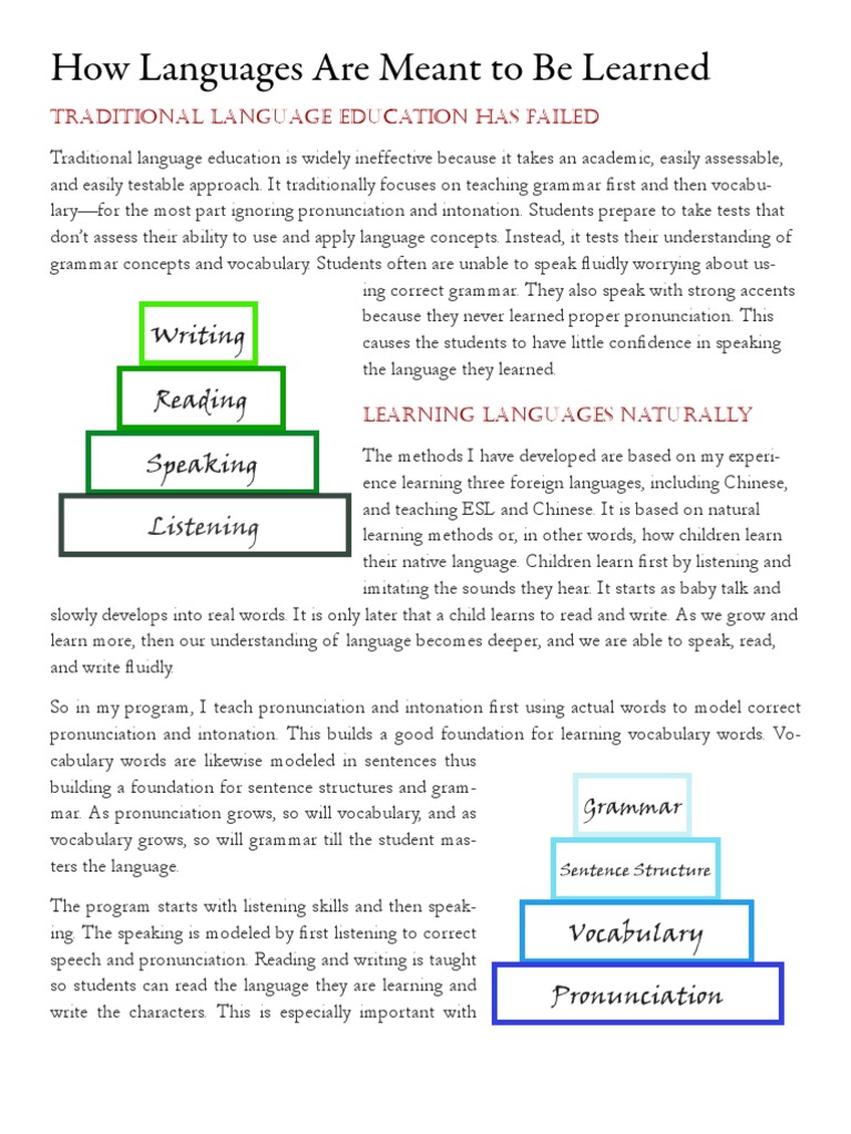 Chinese Class Plan | PDF | Vocabulary | Language Education