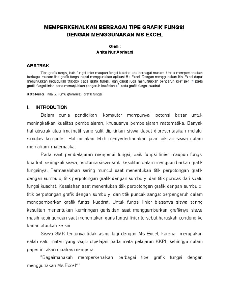Contoh Paper | PDF
