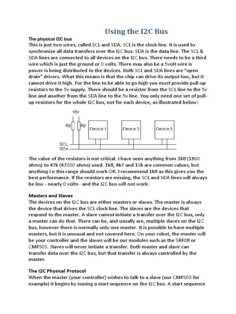 I2c Tsop | PDF | Computer Hardware | Physical Layer Protocols