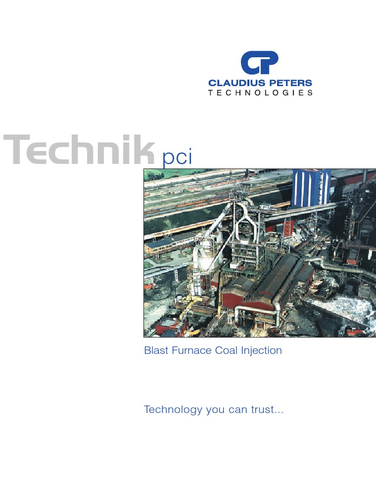 CP Pci Technik | PDF | Coal | Blast Furnace