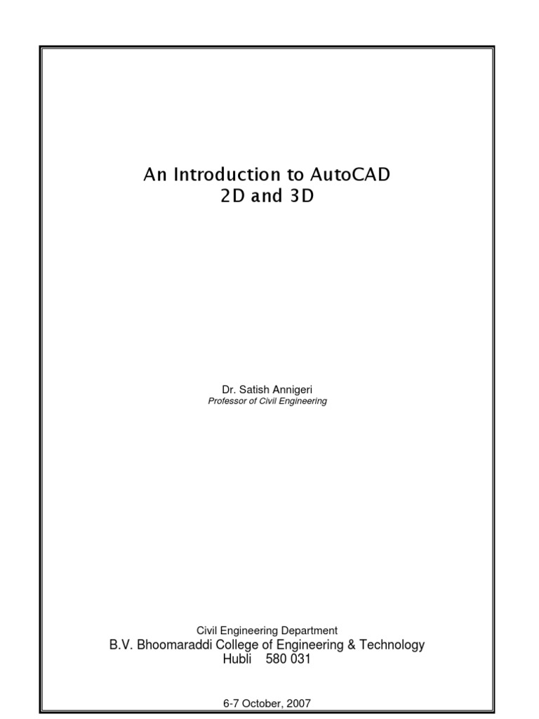 AutoCAD Tutorial | PDF | Icon (Computing) | Auto Cad