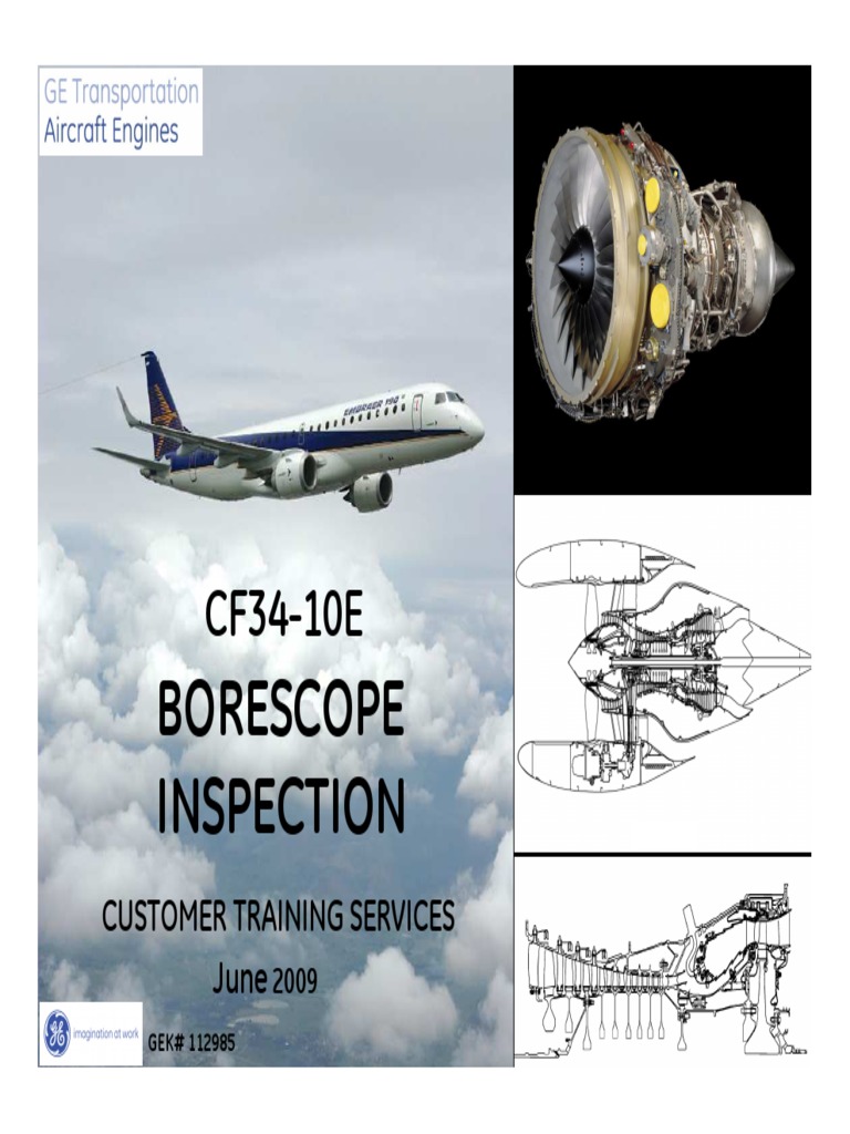 CF34 10EBSIJune09 | PDF | Corrosion | Gas Compressor