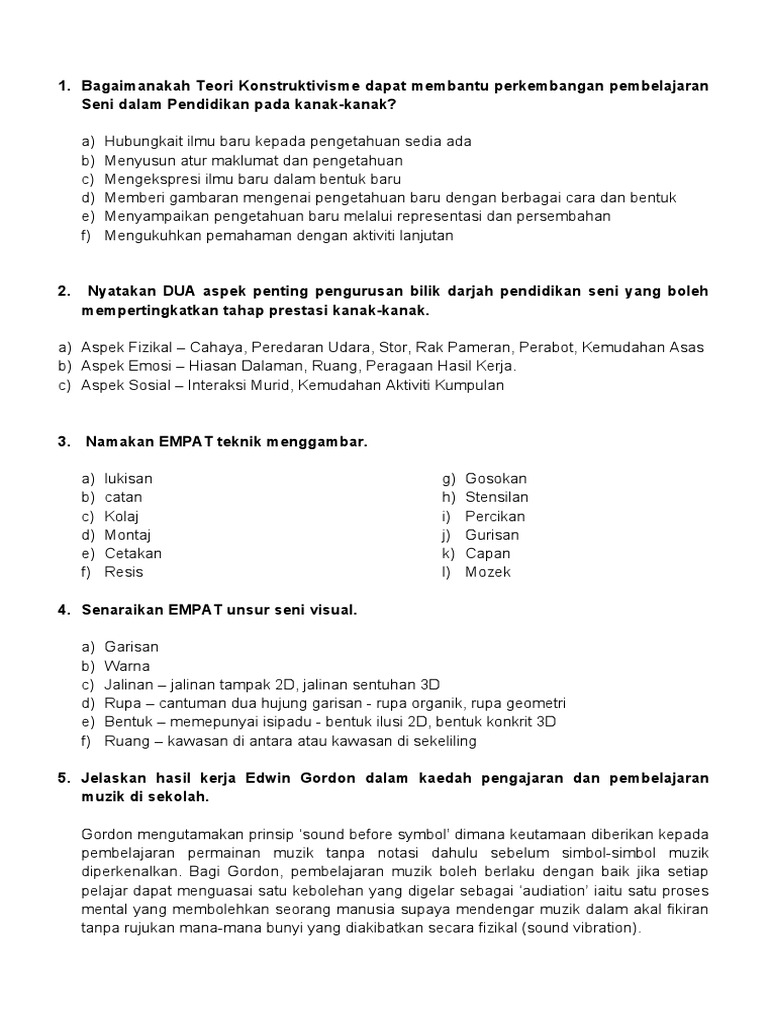 Jawapan Soalan SDP Ipt | PDF