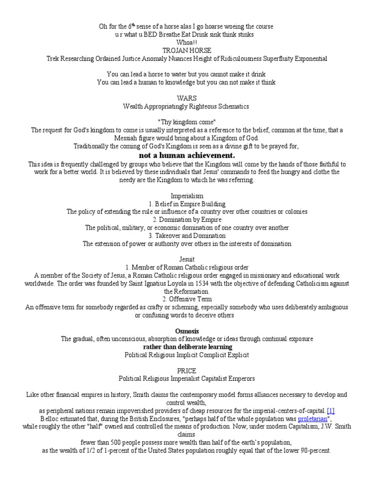 Oh For The 6th Sense of A Horse Alas I Go Hoarse Woeing The Course ...