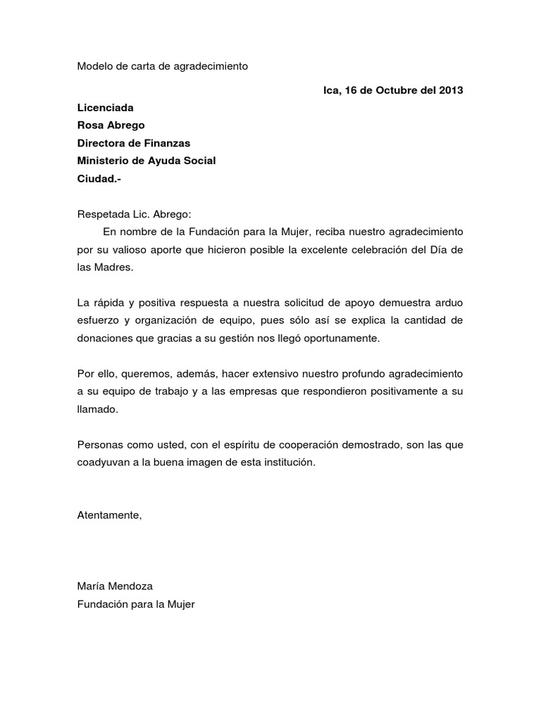 Modelo de Carta | PDF | Business