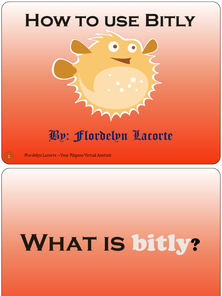 How To Use Bitly | PDF | Uniform Resource Locator | User (Computing)