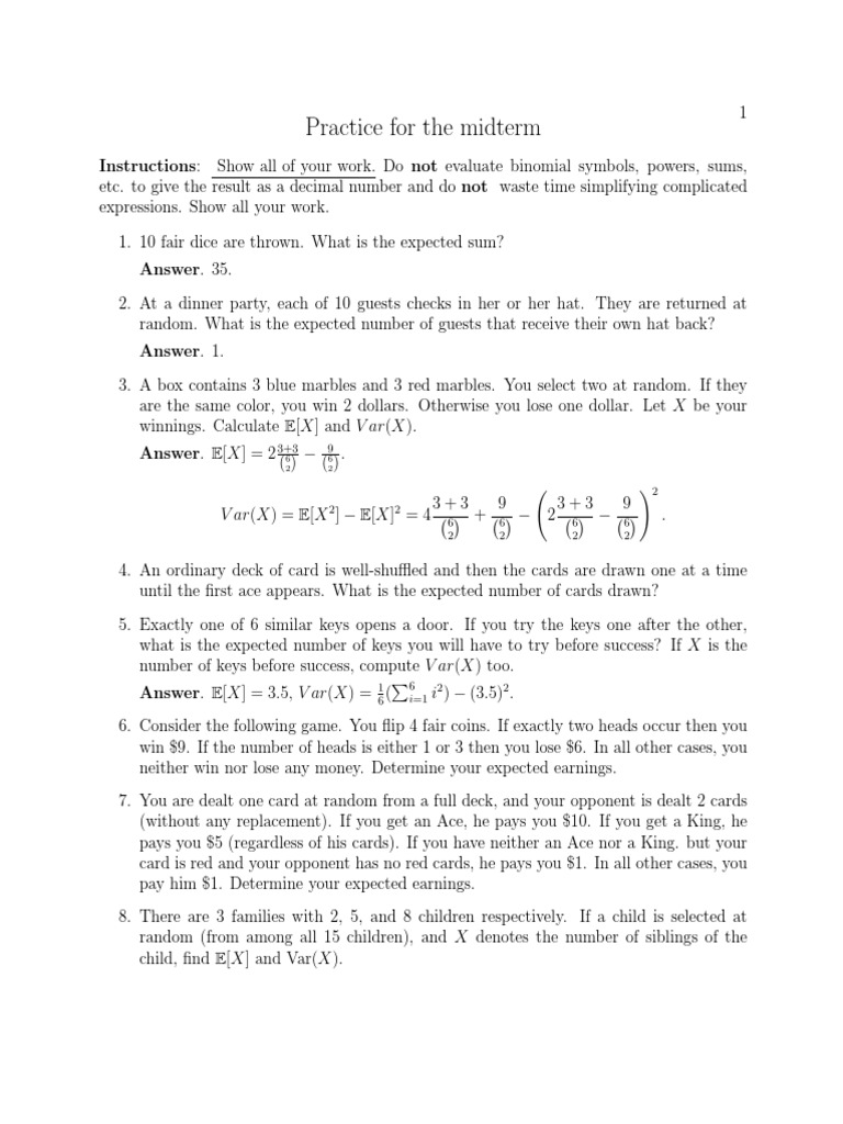 Midsem Com | PDF | Poisson Distribution | Teaching Mathematics
