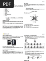 User Manual For LED Digital Clock | PDF | Clock | Switch