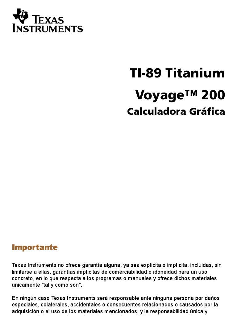 Manual Voyage 200 Español | PDF | Teclado | Comillas