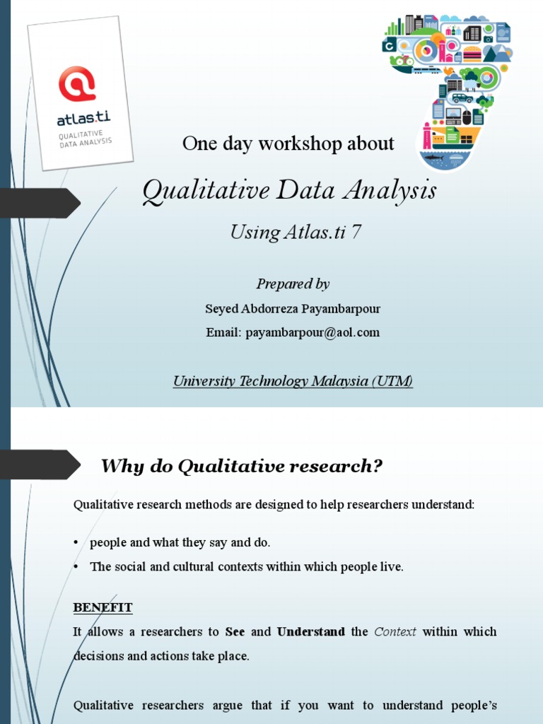 Atlas.ti Tutorial | Qualitative Research | Quantitative Research