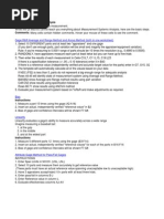 MSA Study | PDF | Standard Deviation | Scientific Method