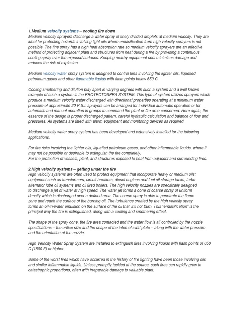 Difference Between HVWS and MVWS System | PDF | Fuel Oil | Petroleum