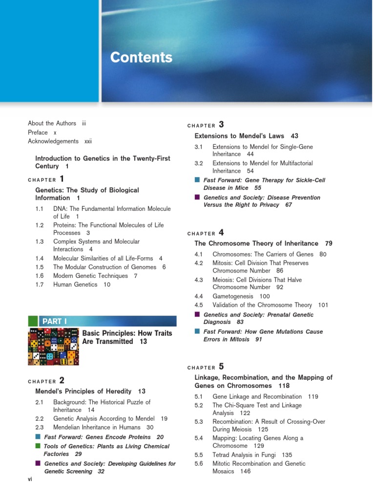 Genetics textbook chapter summaries | PDF | Genetics | Gene