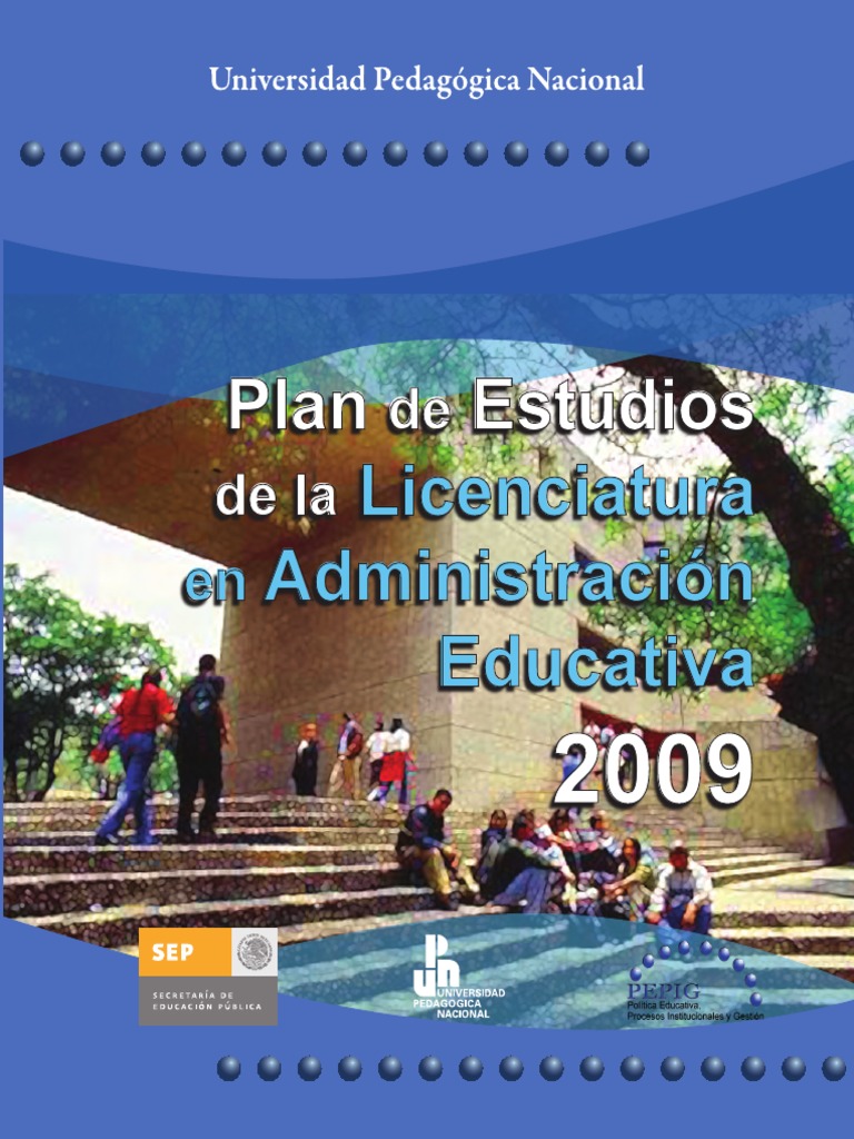 Plan de Estudio Upn | PDF | Plan de estudios | Maestros