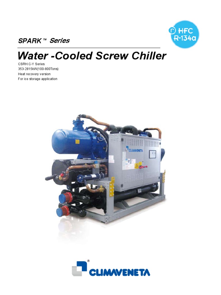 CSRH.C-Y Water-Cooled Screw Chiller | PDF | Air Conditioning | Heat ...