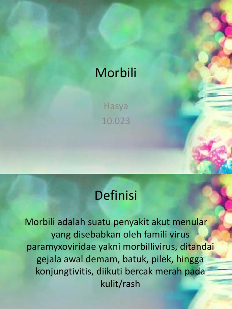 Measles Morbili Rubeola | PDF