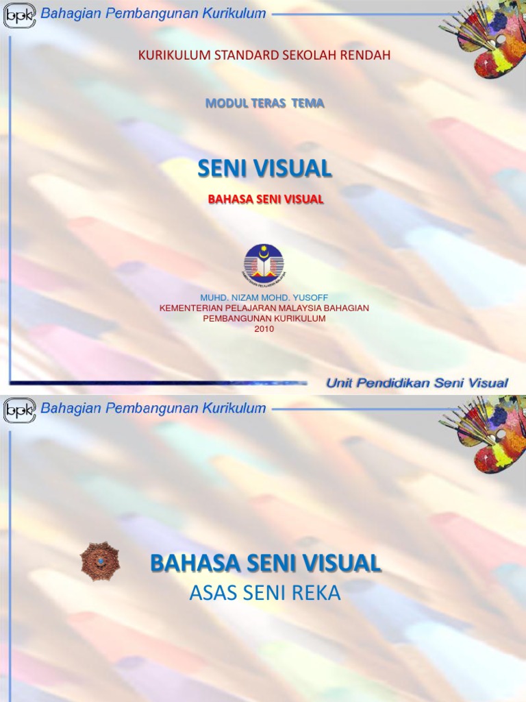Bahasa Seni Visual | PDF