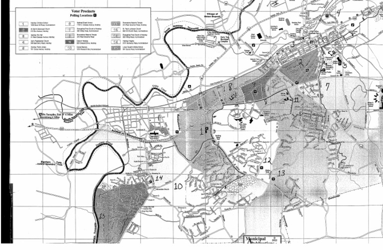 Derry Township Voting Precincts Map | PDF